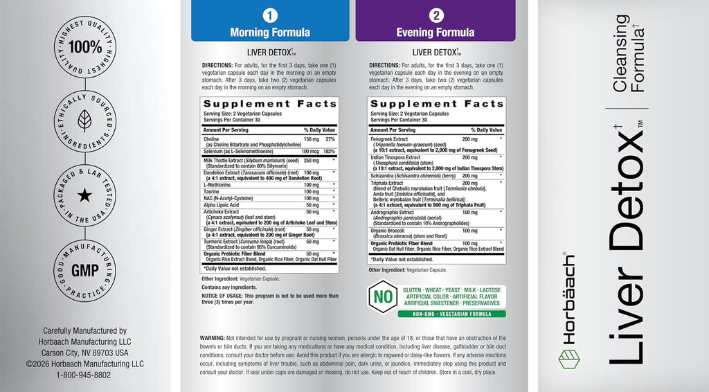 two part liver cleanse program