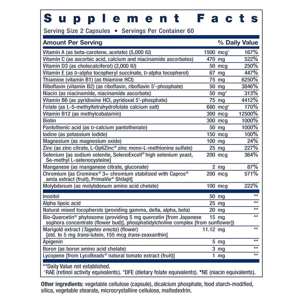 Two-Per-Day multivitamin for men