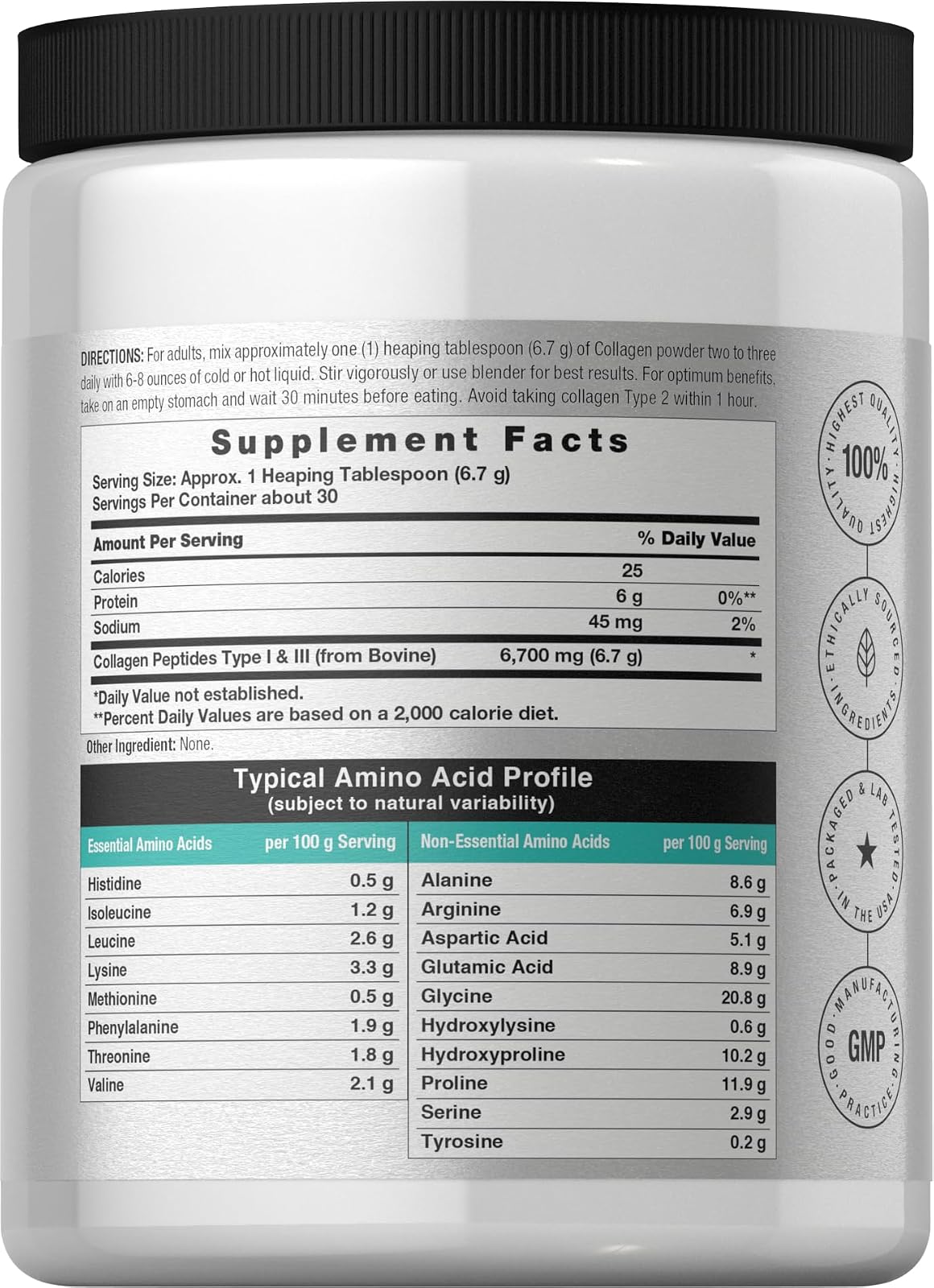 Type I and III collagen benefits