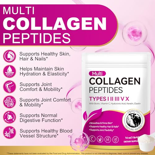 Type I II III V X collagen supplement