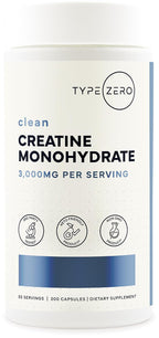 Type Zero creatine monohydrate capsules