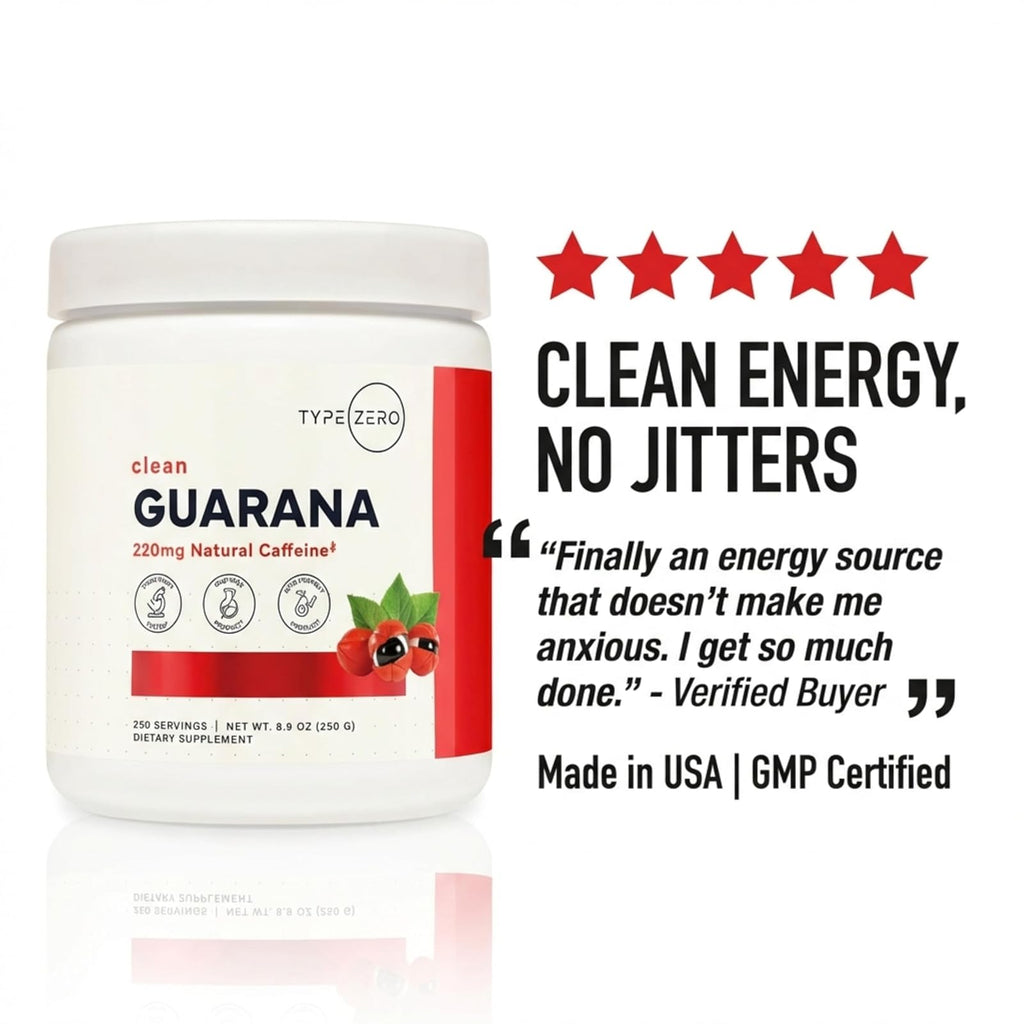 Type Zero Guarana Powder healthy drink mix