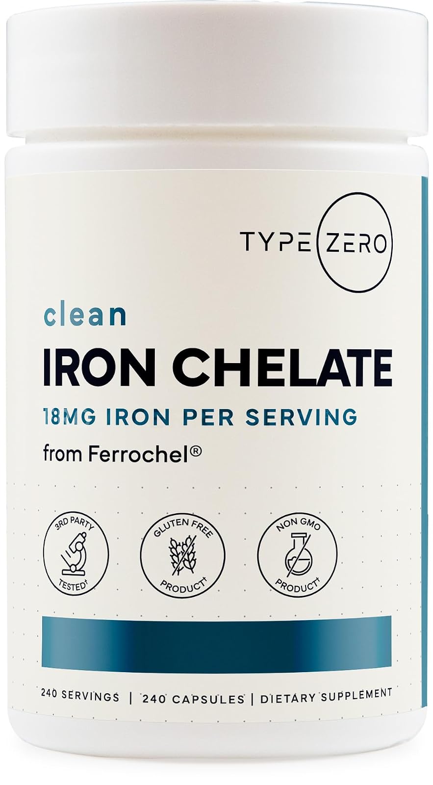 Type Zero iron supplement for women