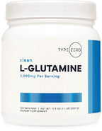 Type Zero l-glutamine powder supplement