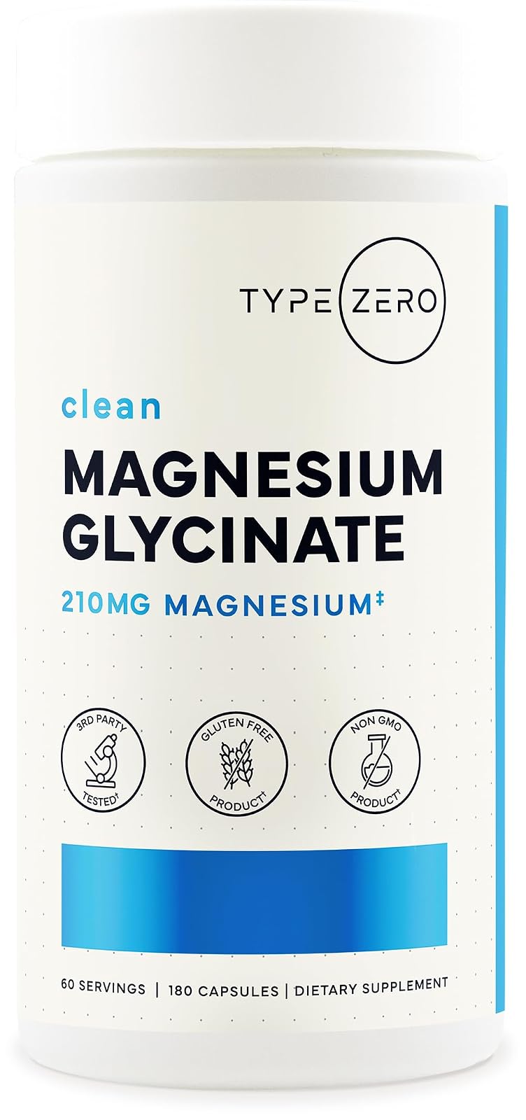 Type Zero magnesium glycinate capsules