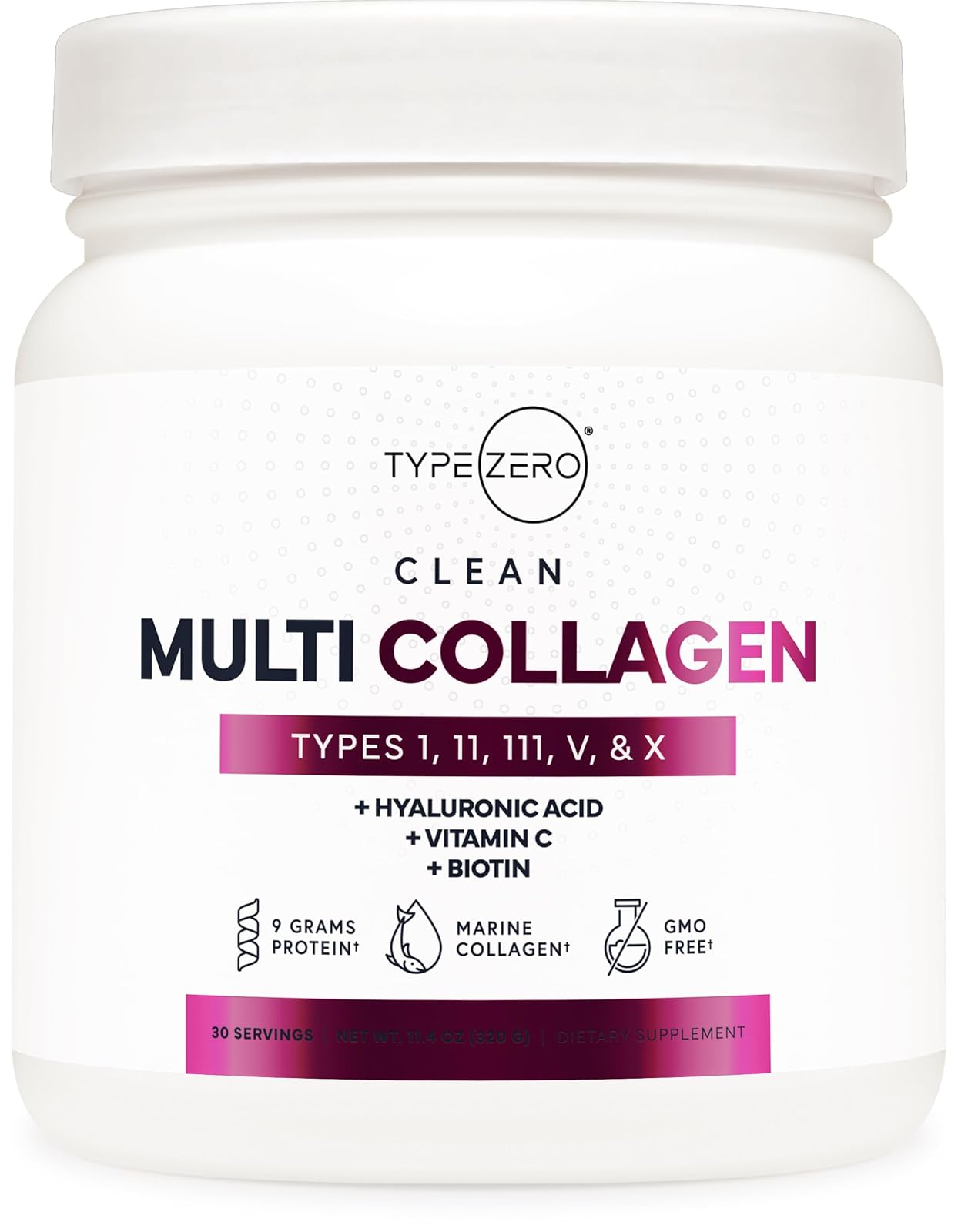 Type Zero multi collagen powder benefits