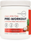 Type Zero pre workout powder tropical fruit