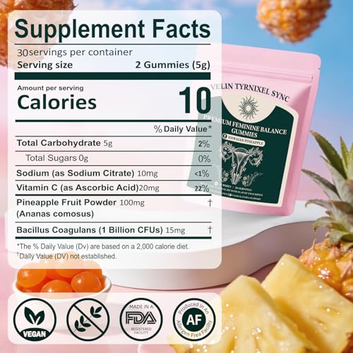 Tyrnixel pineapple flavour probiotics
