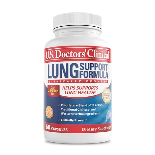 U.S. Doctors' Clinical lung support capsules