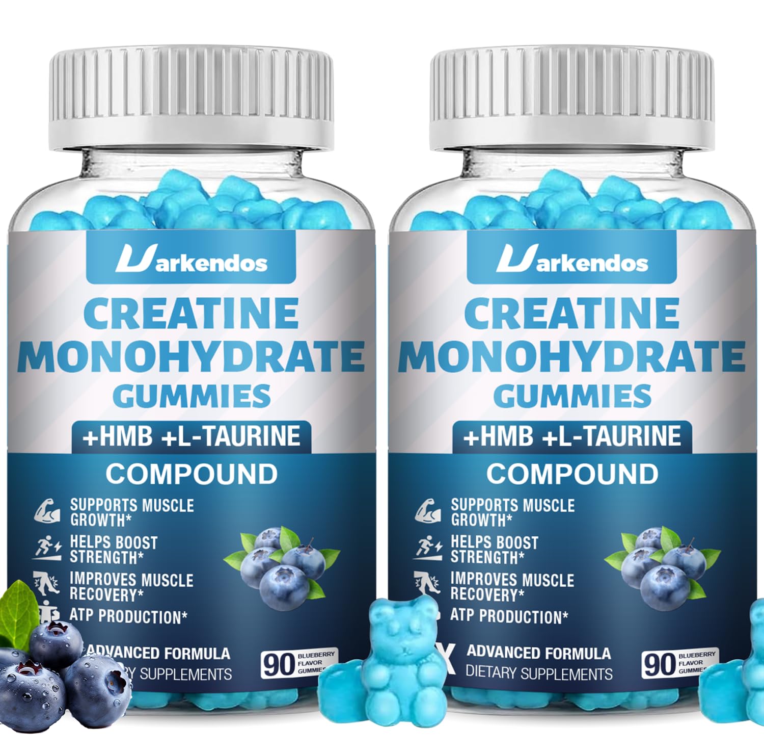 Uarkendos blueberry creatine gummies