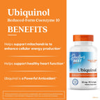 Ubiquinol 50 mg softgels for energy