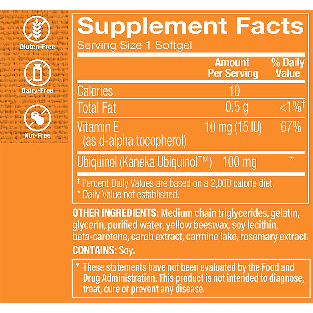 Ubiquinol CoQ-10 for heart health