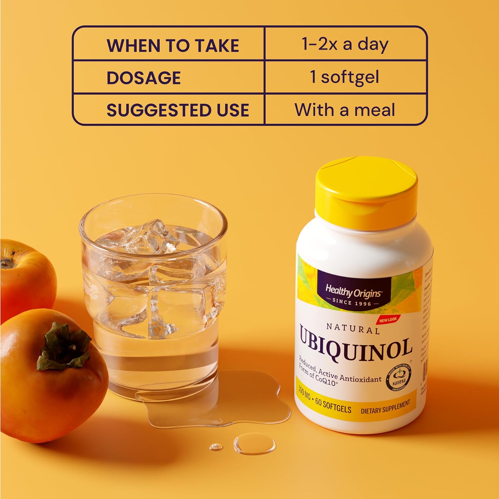 ubiquinol coq10 100 mg energy support