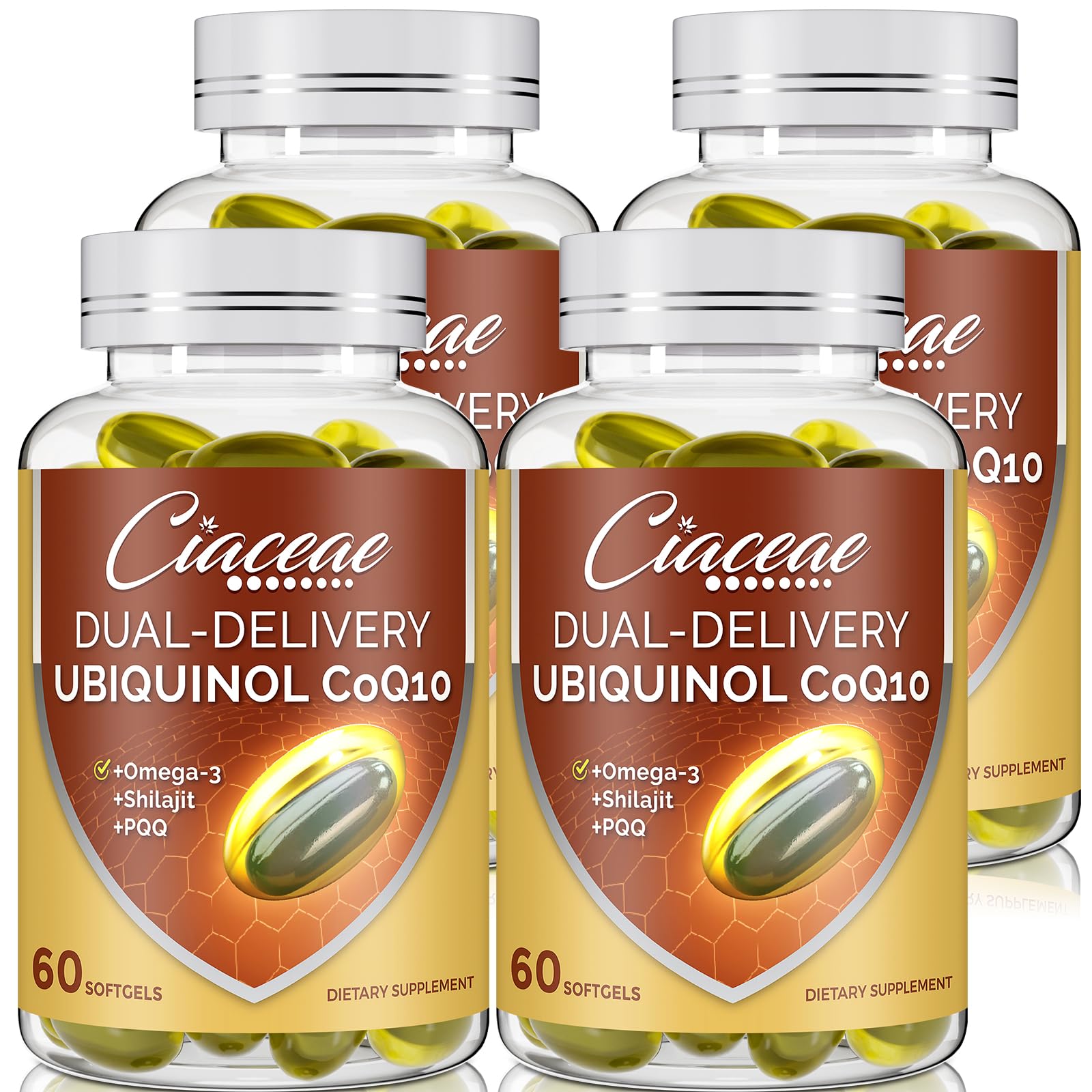 Ubiquinol CoQ10 600 mg softgels