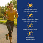 Ubiquinol CoQ10 antioxidant support