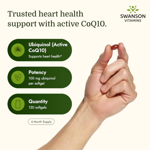 Ubiquinol CoQ10 energy support supplement