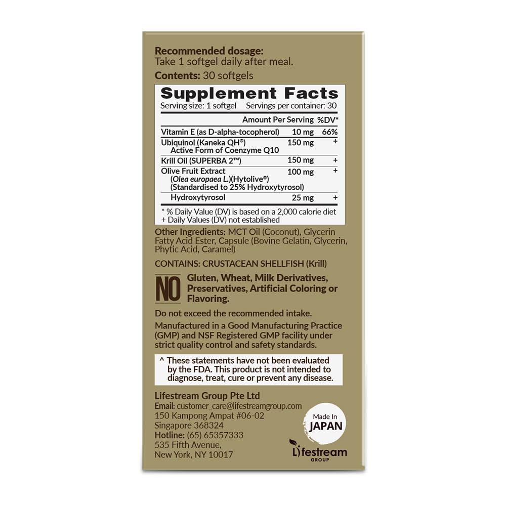 ubiquinol coq10 for active lifestyle