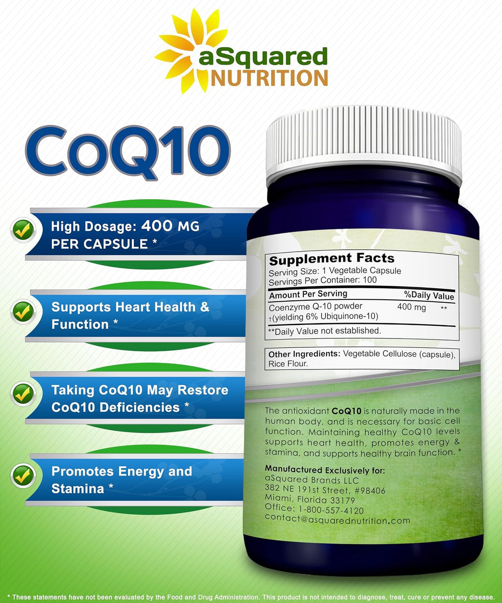 ubiquinol coq10 for cellular energy