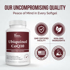 Ubiquinol CoQ10 for daily wellness