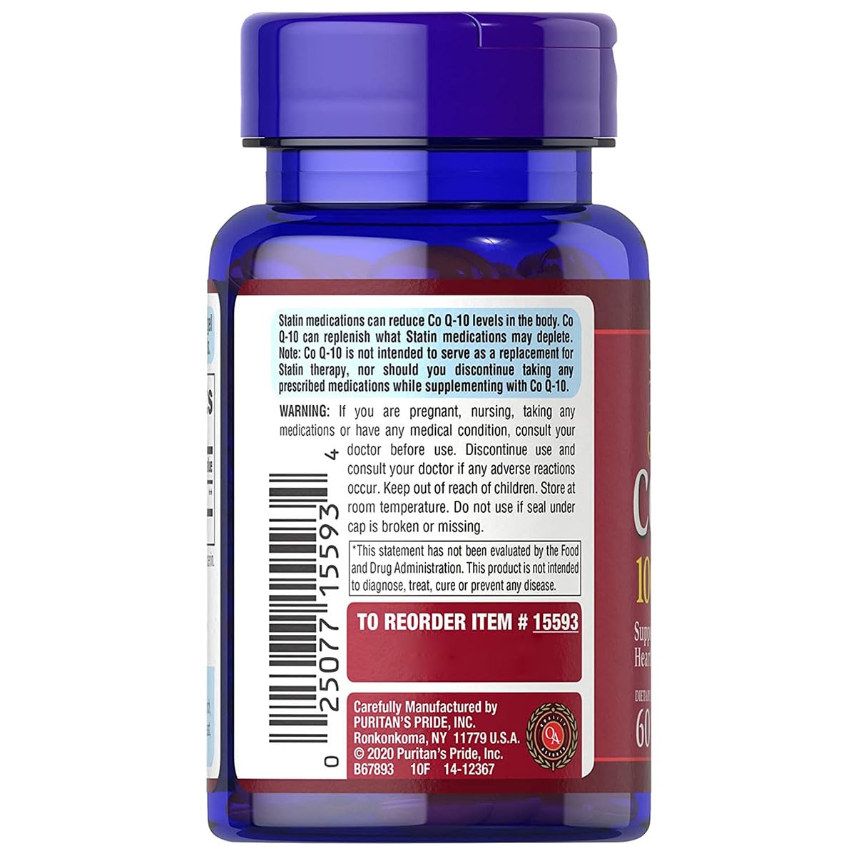 Ubiquinol CoQ10 for energy boost