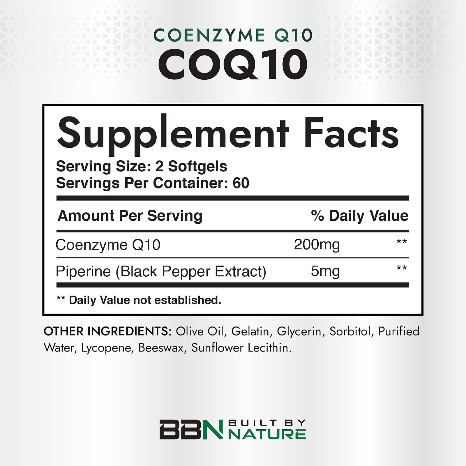 ubiquinol coq10 for energy support