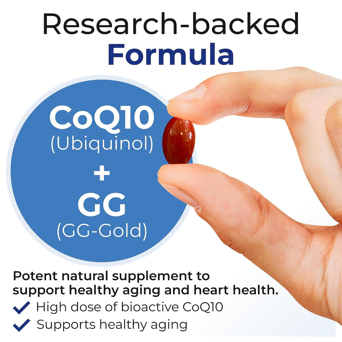 Ubiquinol CoQ10 for improved stamina