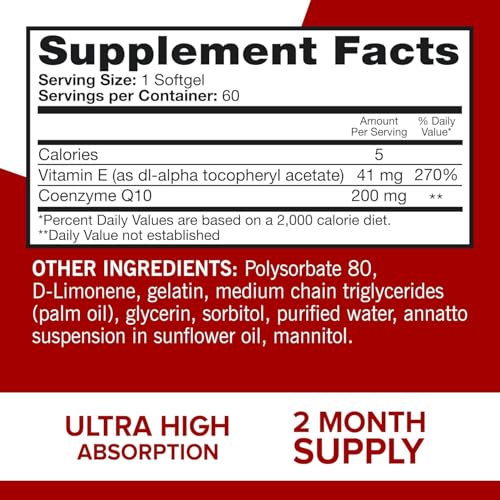 ubiquinol CoQ10 for vitality