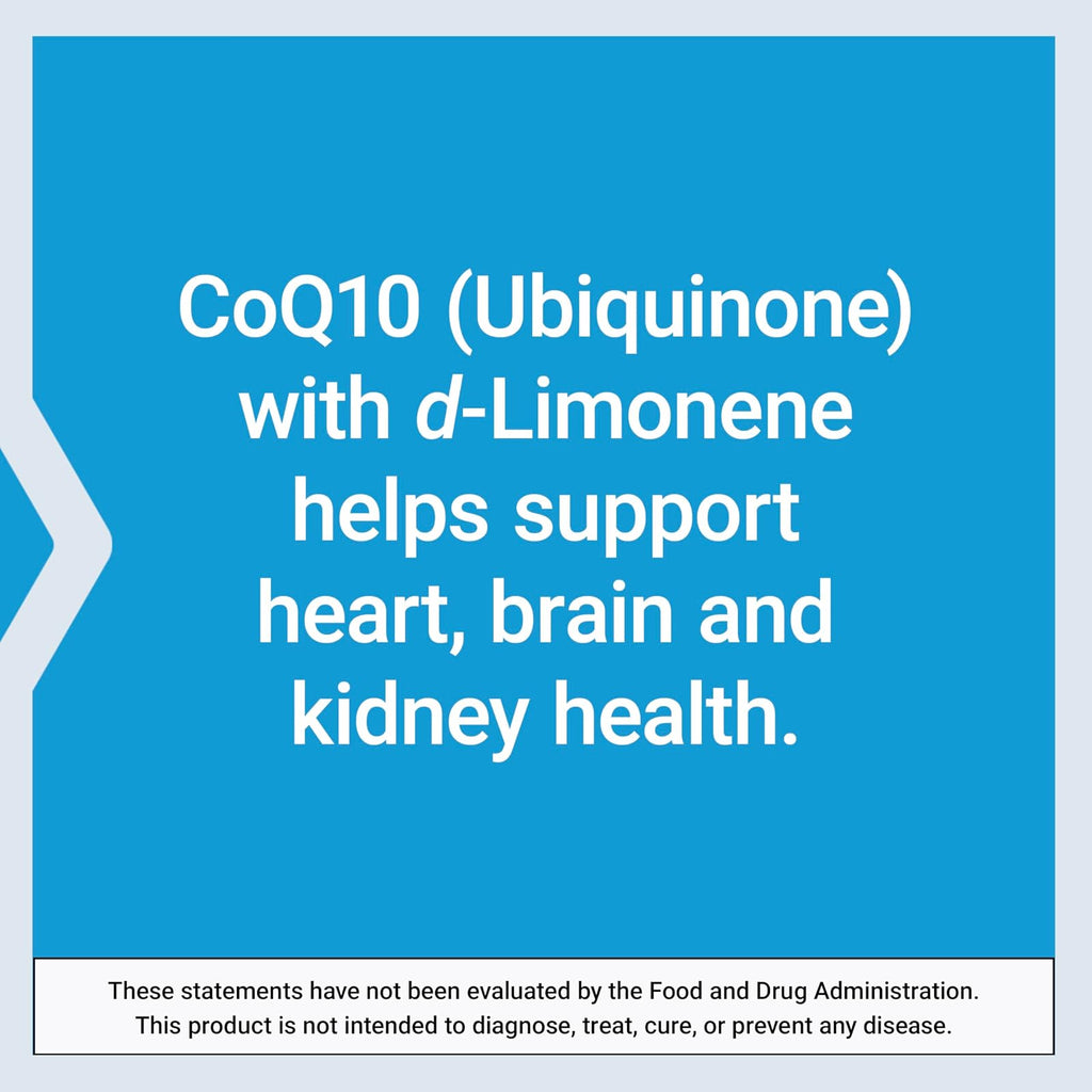 ubiquinol coq10 promotes healthy aging