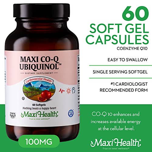 Ubiquinol CoQ10 supports heart health
