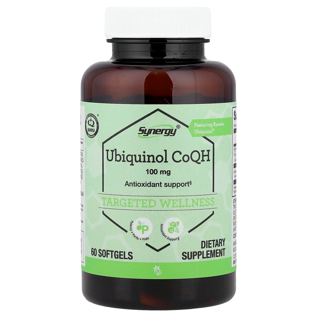 Ubiquinol CoQH softgels for energy
