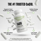 Ubiquinol for enhanced nutrient absorption