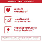 Ubiquinol for heart health benefits