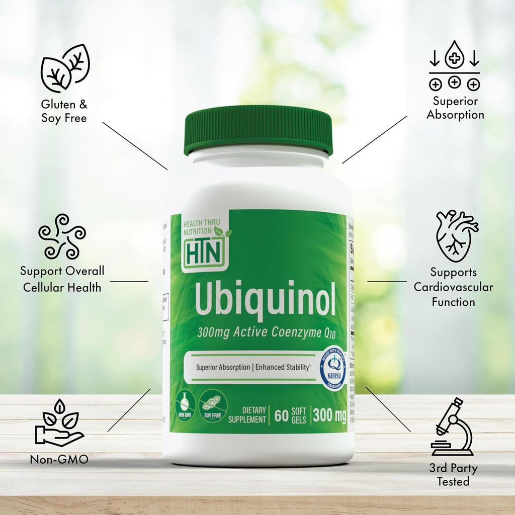 ubiquinol for heart health support