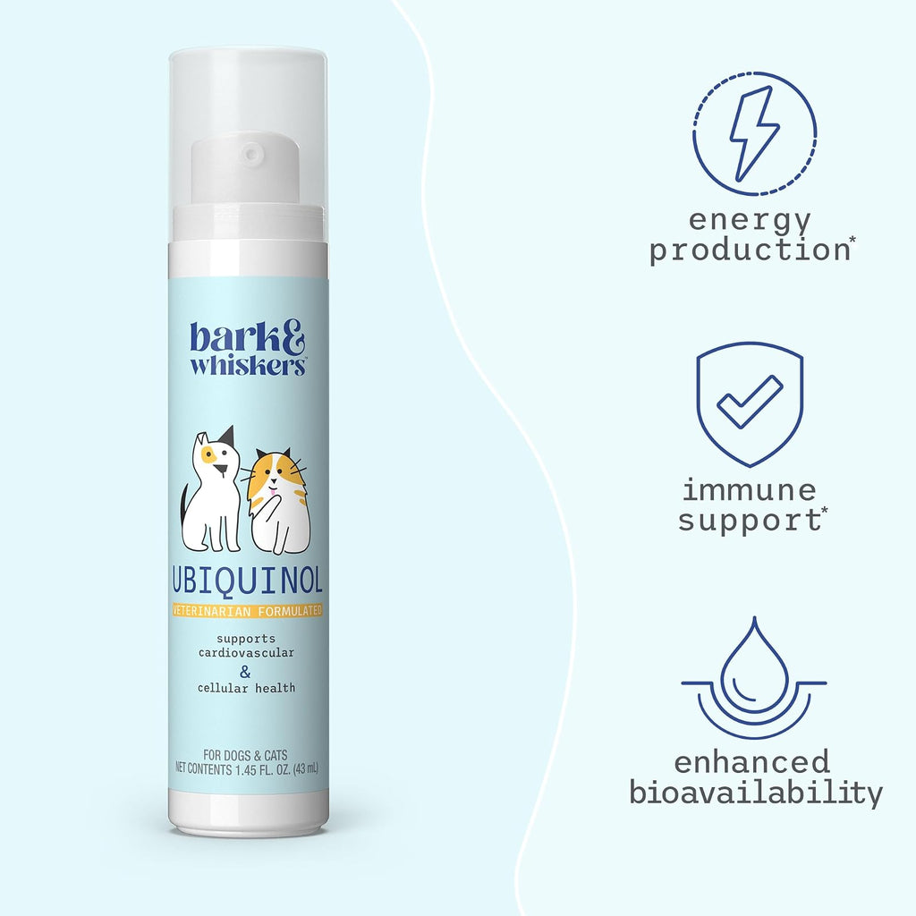 Ubiquinol for pet energy support