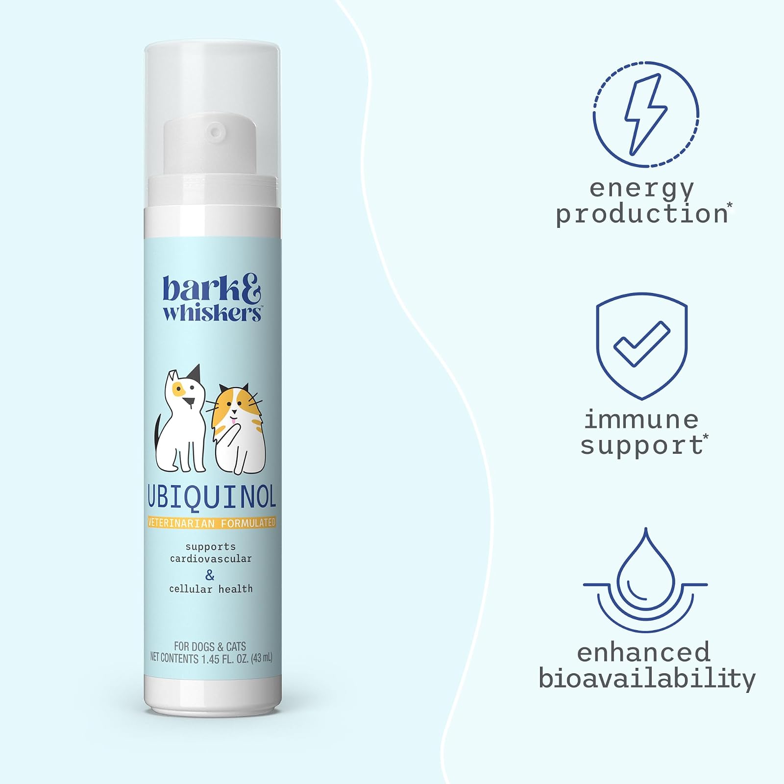 Ubiquinol for pet energy support