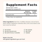 Ubiquinol supplement for energy