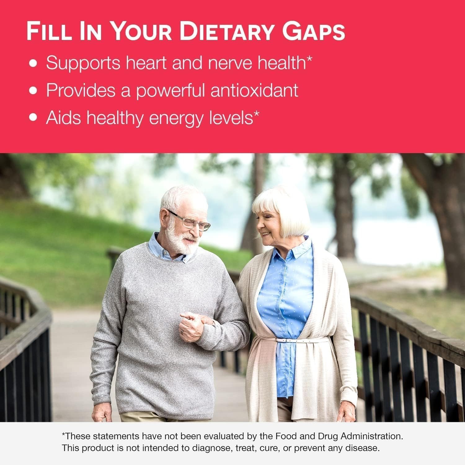 Ubiquinol supplement for energy