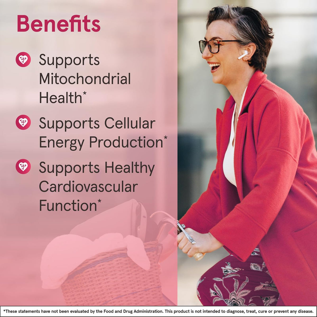 Ubiquinol support for heart health