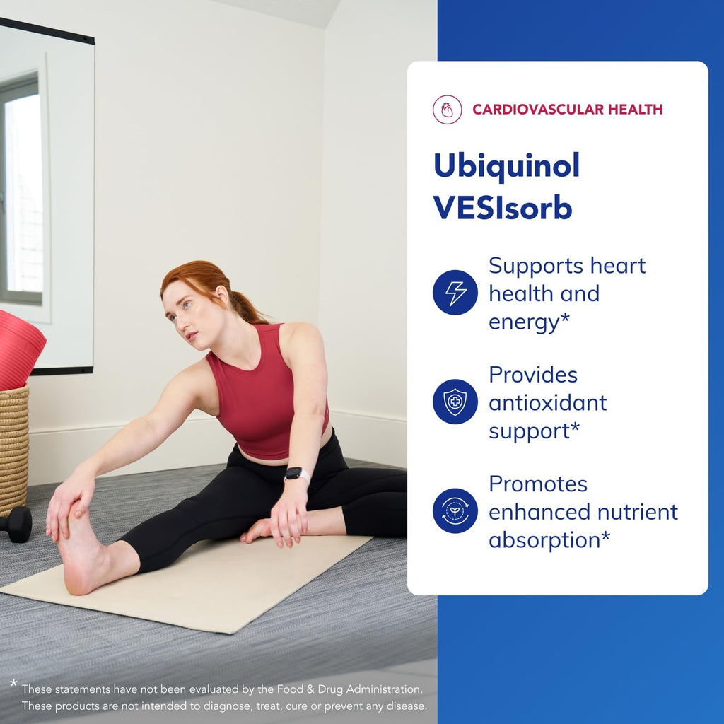 Ubiquinol VESIsorb for better absorption