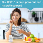 Ubiquinone softgels for heart health