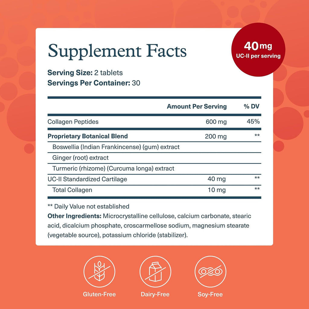 UC-II collagen for joint health