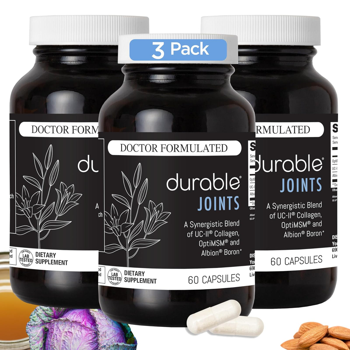 UC-II collagen joint support capsules