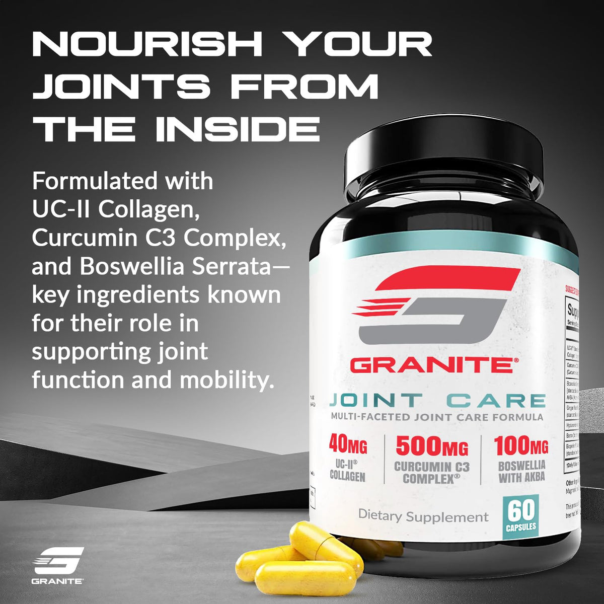 UC-II collagen turmeric capsules for men
