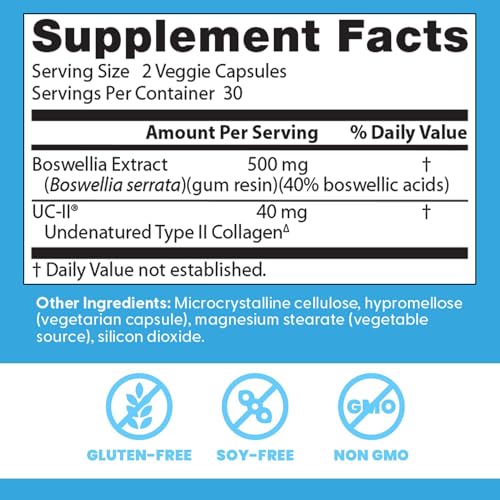 UC-II supplement for flexibility