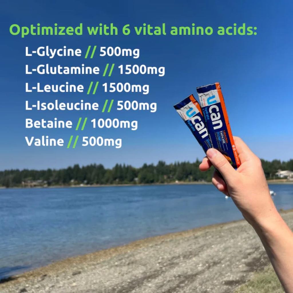 UCAN amino acids for recovery