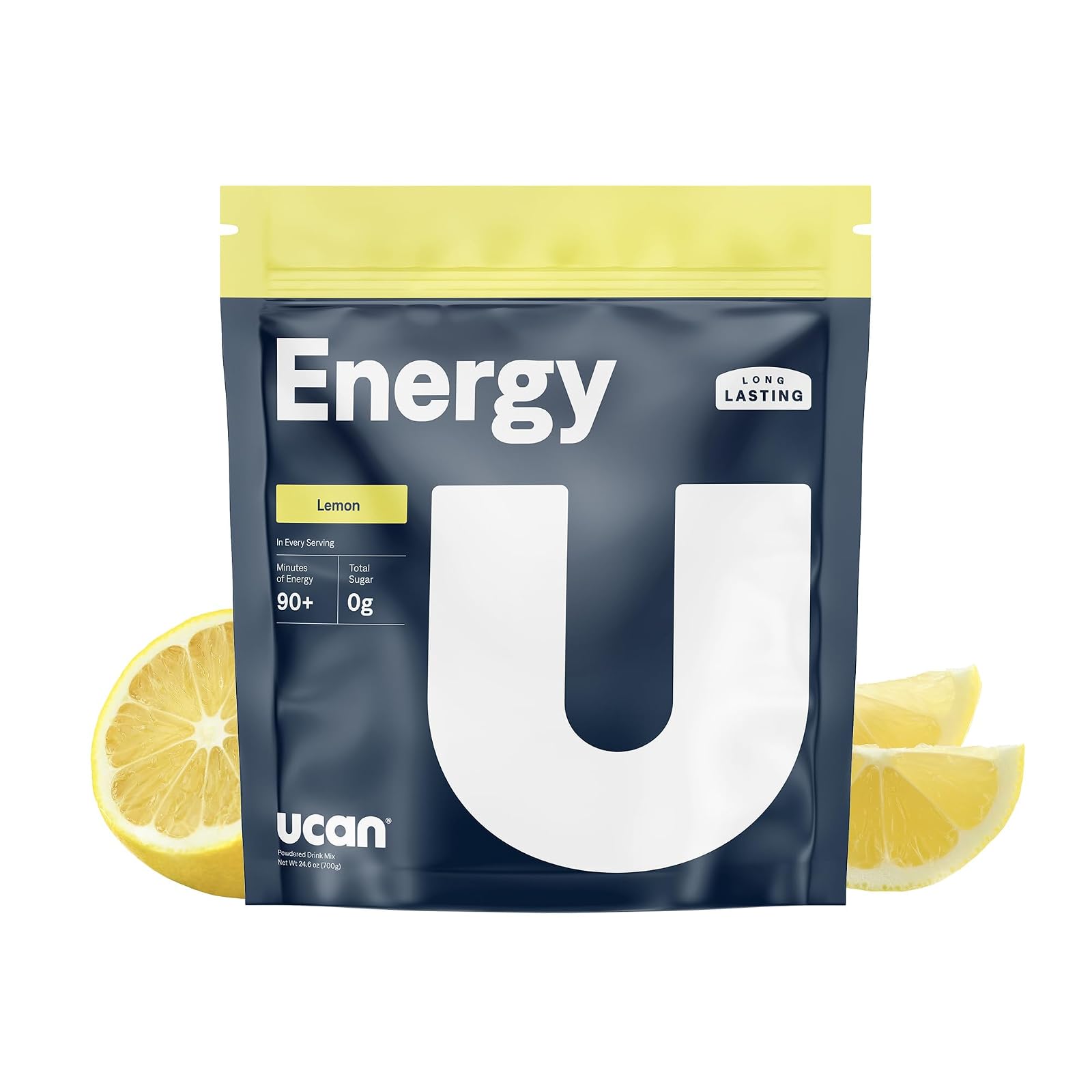 UCAN energy drink mix lemon flavour