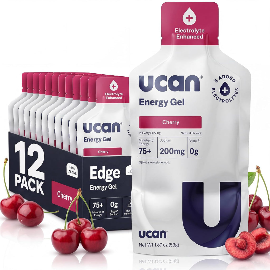 UCAN energy gel cherry flavour