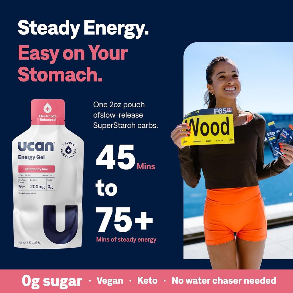 UCAN gel for long workouts