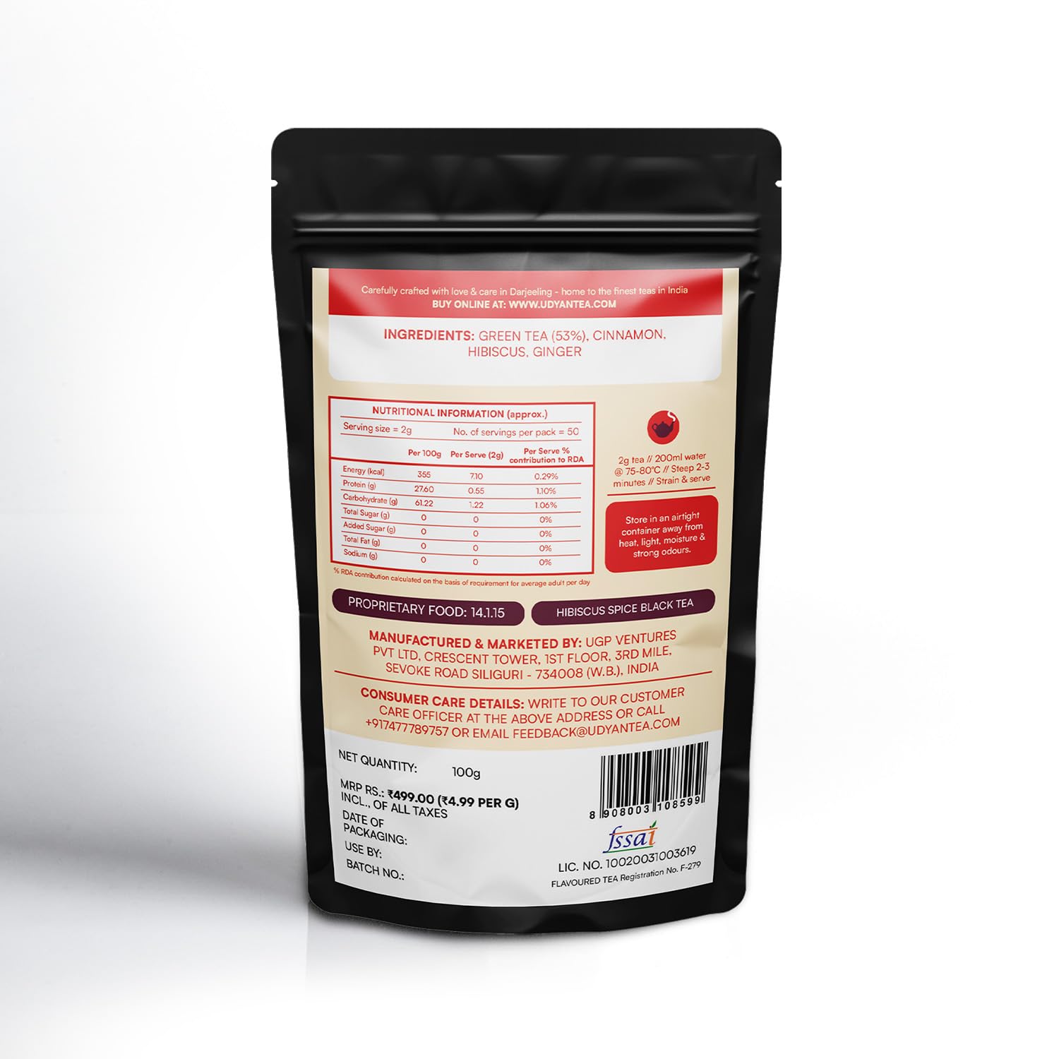 Udyan green tea for detox