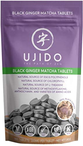 Ujido ginger matcha antioxidant tablets